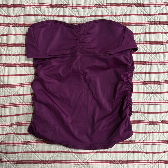 Soma | Swim | Soma Purple Halter Swimsuit Tankini Top | Poshmark